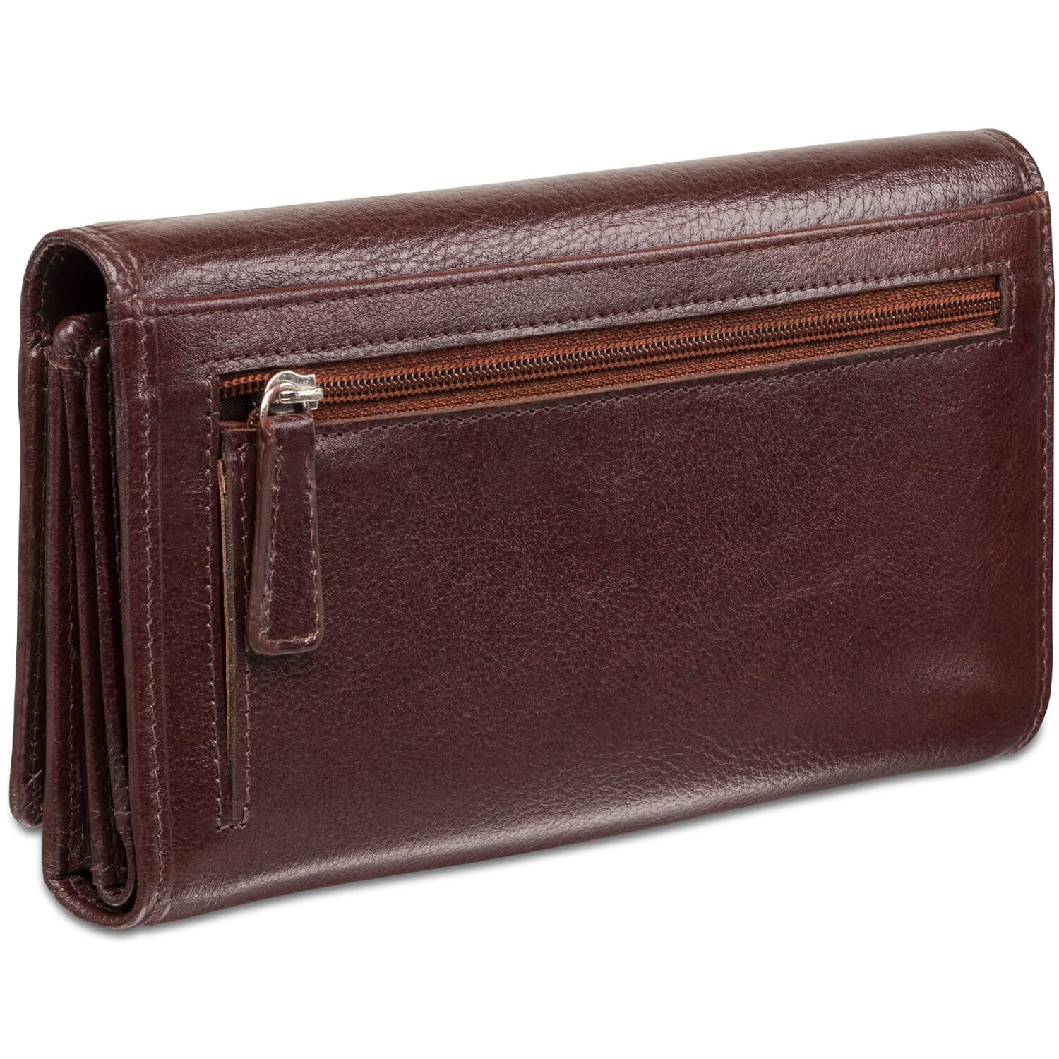 Ladies' RFID Secure Trifold Checkbook Wallet