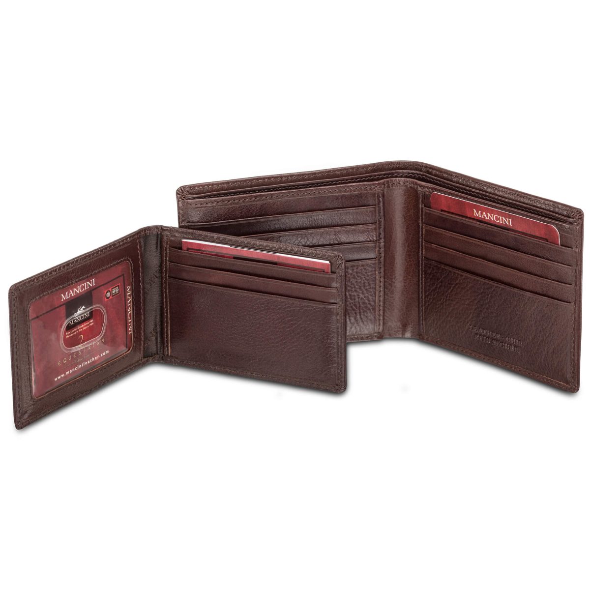 RFID Leather Wallet - Mancini