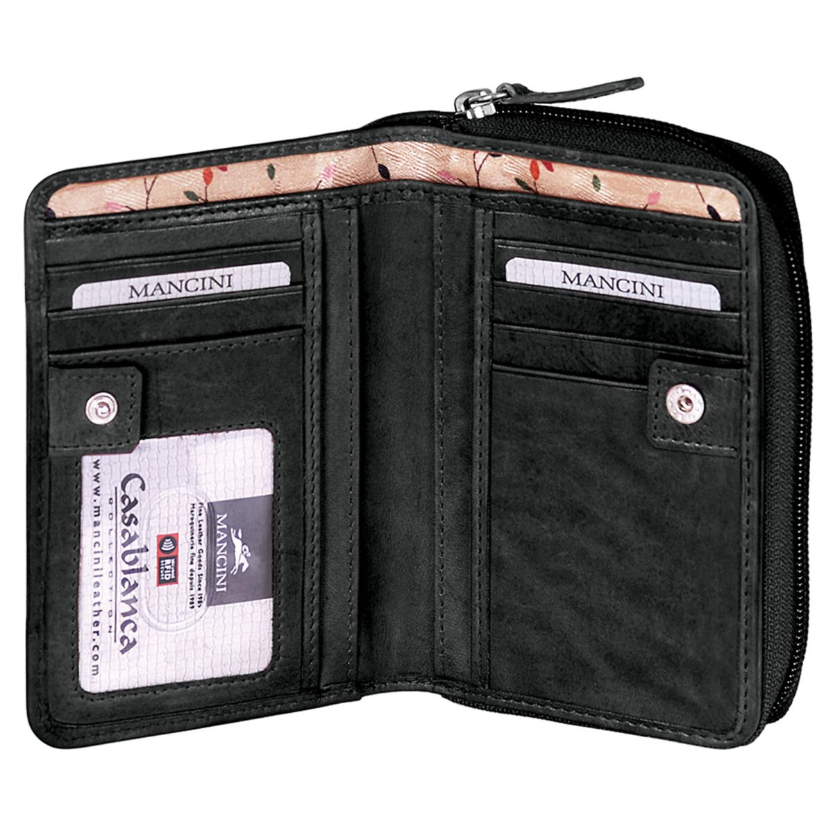 Leather RFID Wallet - Mancini