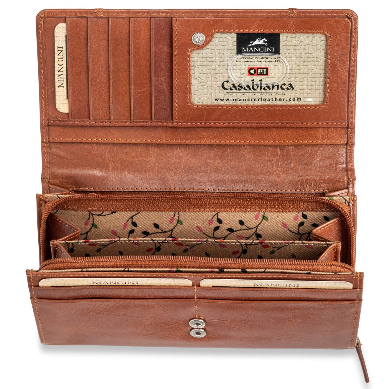 Leather Wallets For Women - Mancini