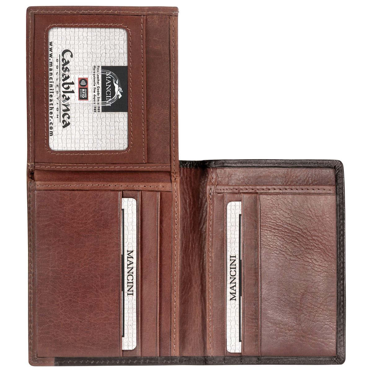 Men’s Unique Vertical Wing Wallet