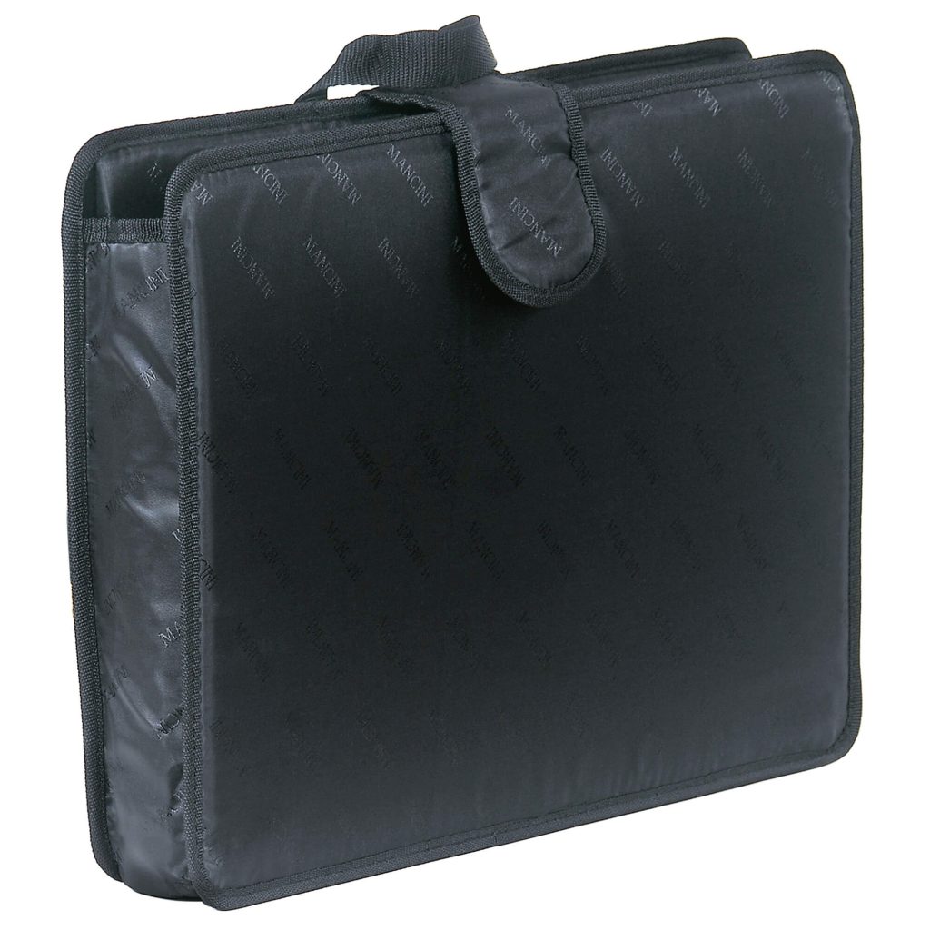 Leather Wheeled Catalog Case