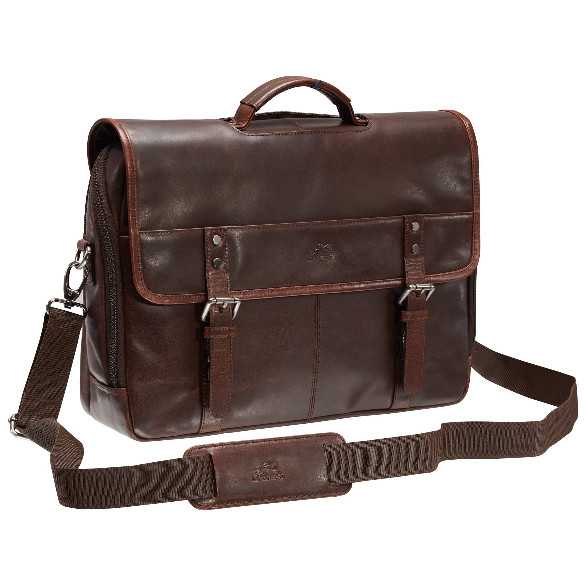Double Compartment Briefcase for Laptop and Tablet