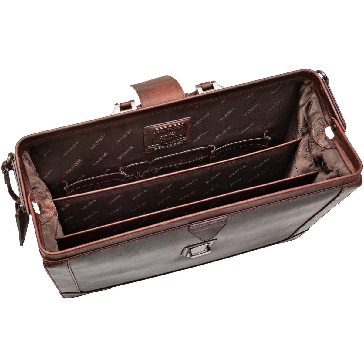 Buffalo Luxurious Litigator Briefcase Pocket for 17.3” Laptop - Mancini