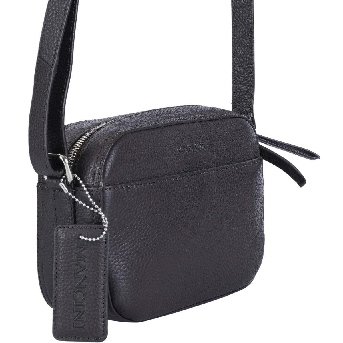 Pebbled Clara Small Crossbody Bag - Mancini