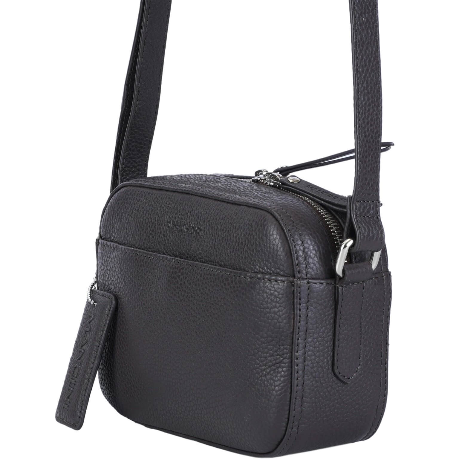 Pebbled Clara Small Crossbody Bag - Mancini