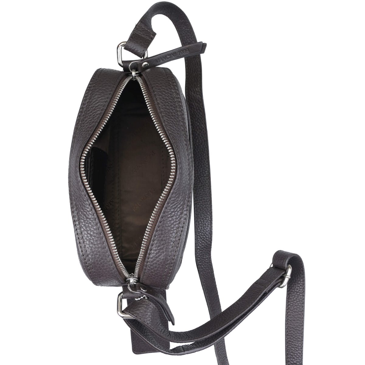 Pebbled Clara Small Crossbody Bag - Mancini
