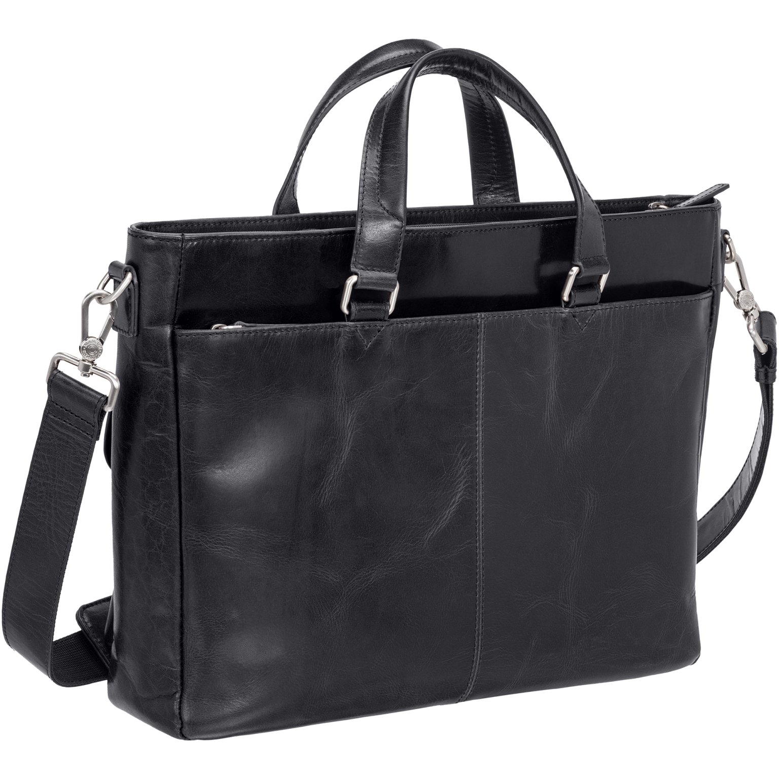 Buffalo Single Compartment Briefcase with RFID Secure Pocket for 15.6 ...